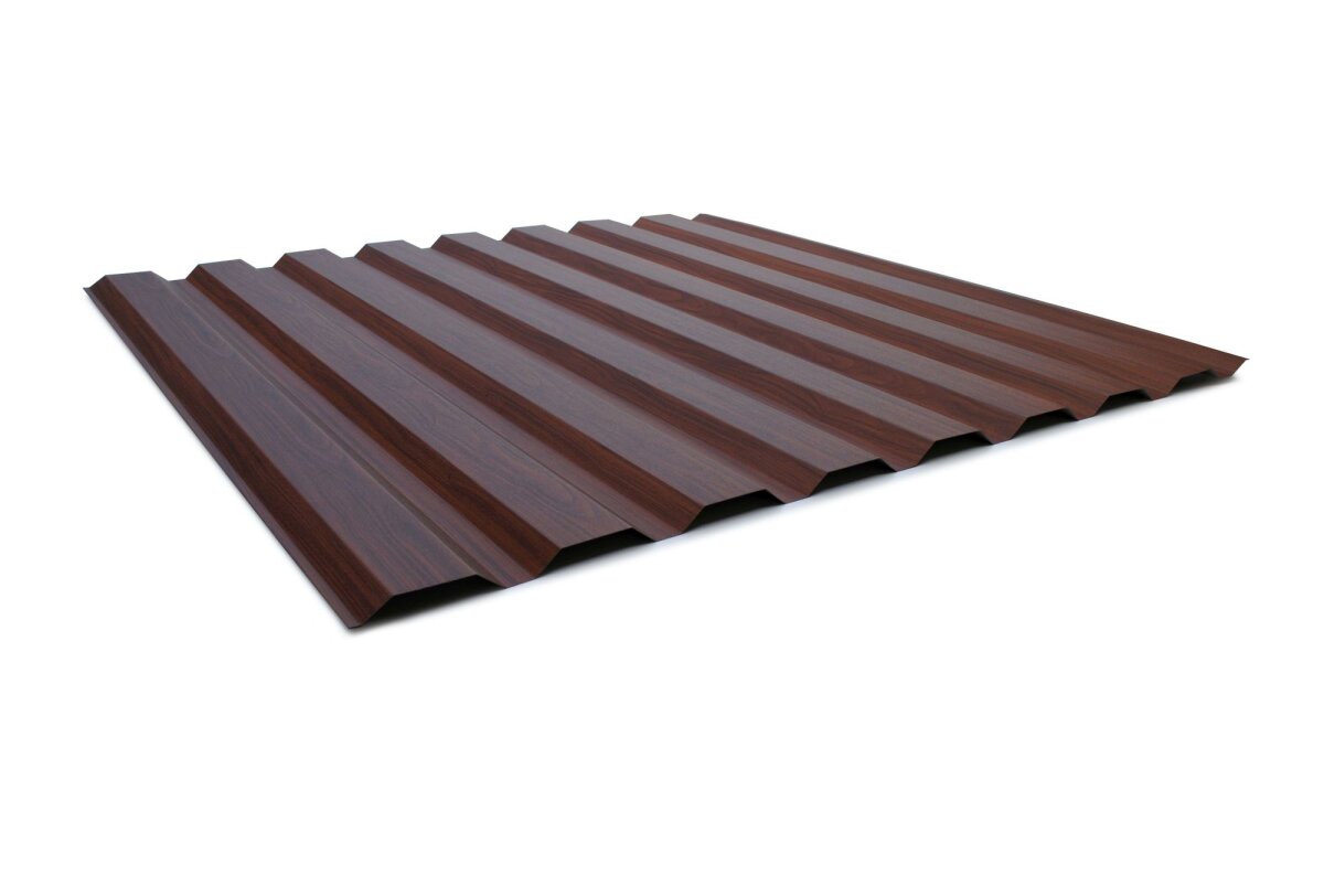 Trapezblech W-20/1100 LAH-WAND - Holzoptik| 0,50 mm, 31,20